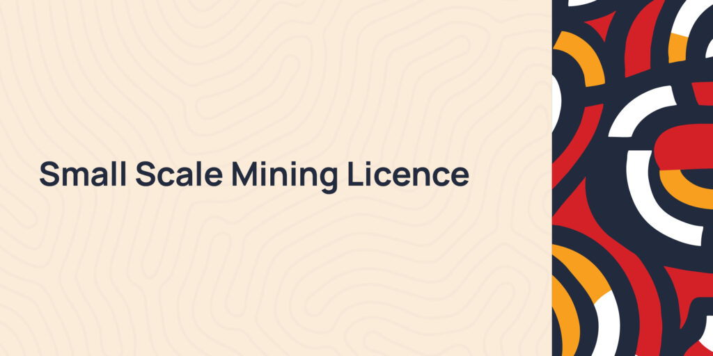Small Scale Mining Licence - Novalex Gold